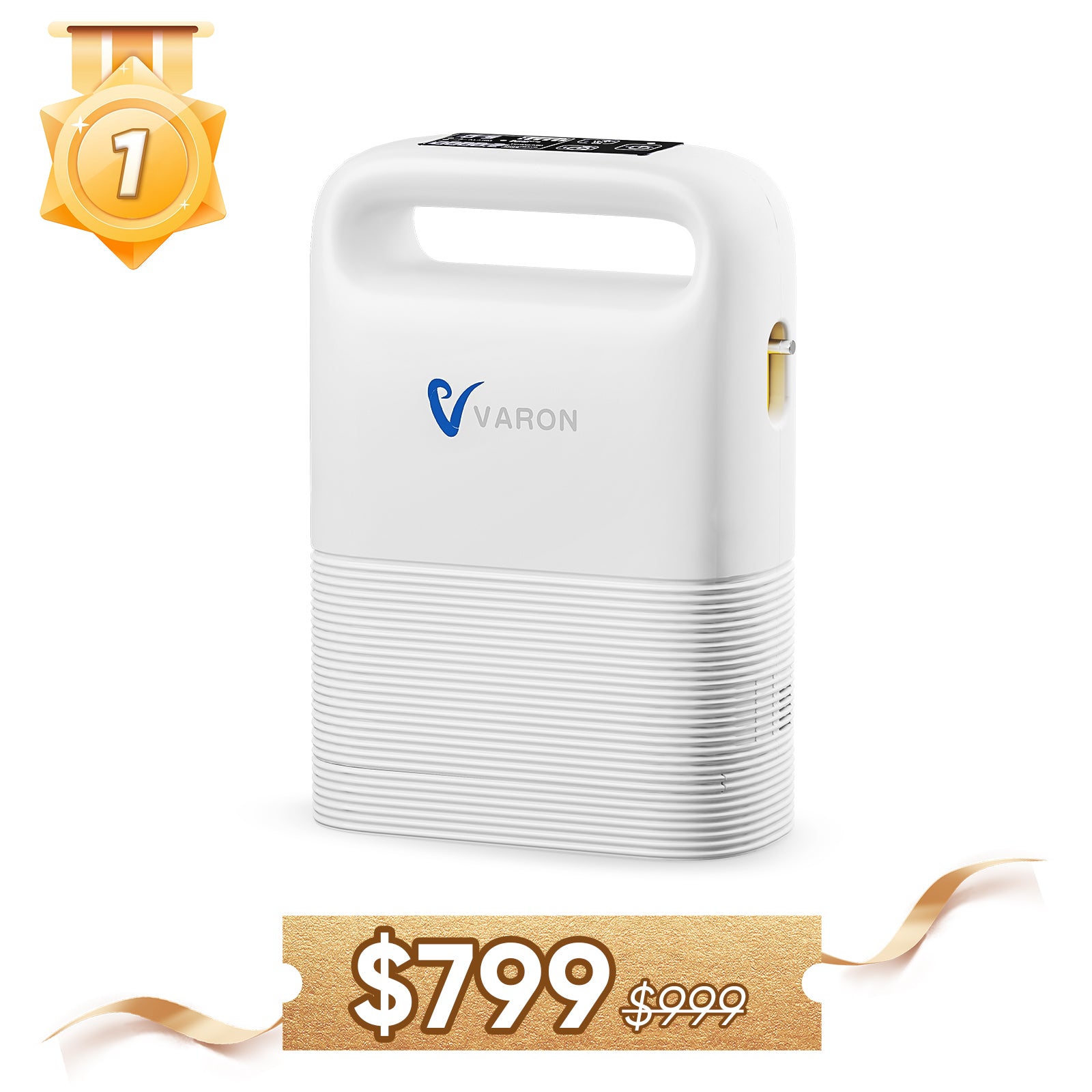 VARON 1-5L/min Pulse Flow Portable Oxygen Concentrator NT-02 – TTLIFE ...