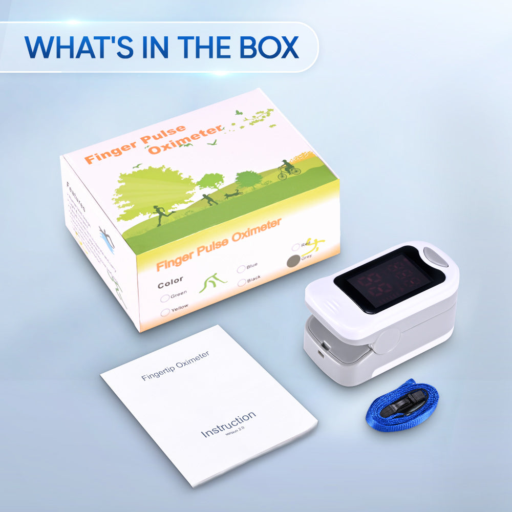 1PC Multi-Color TFT Display Oximeter – TTLIFE OXYGEN CONCENTRATOR