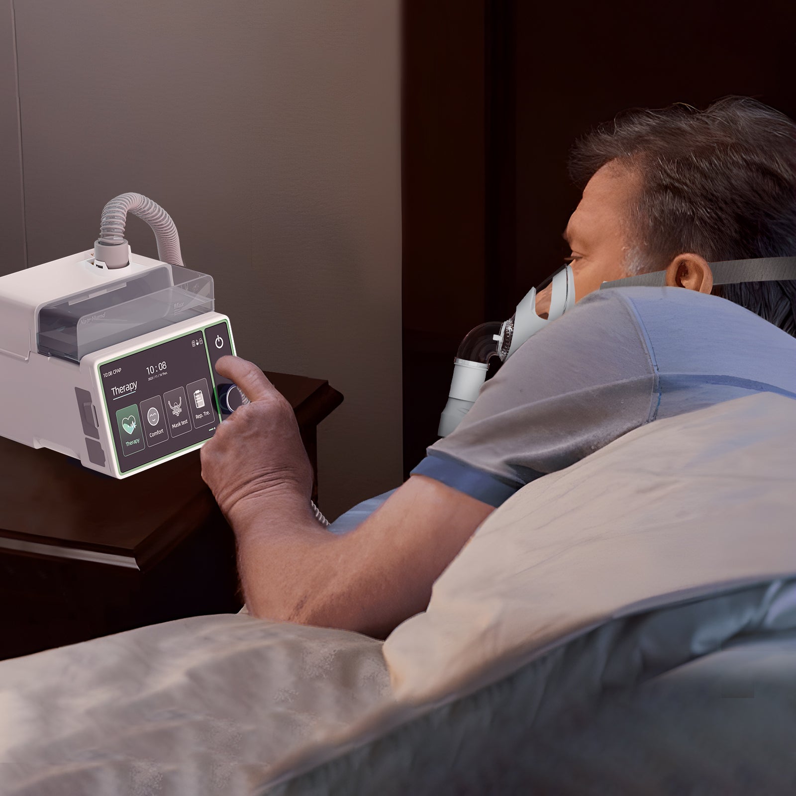 NEW ARRIVAL VARON Sunny Series CPAP Machine 20A With Heated Humidifer ...