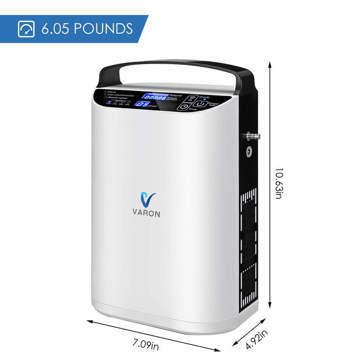 5L/min VARON Portable Oxygen Concentrator NT-01 – TTLIFE OXYGEN CONCENTRATOR
