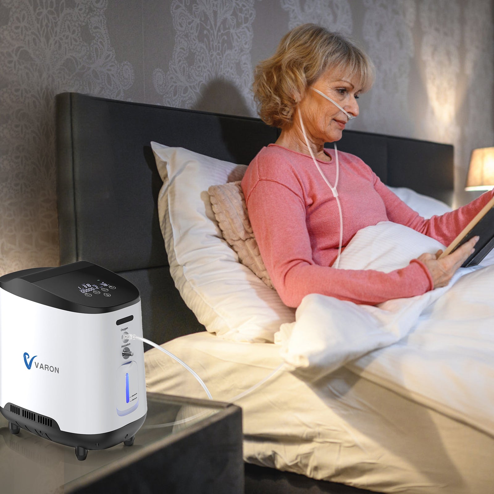 Efficient 105W Home Oxygen Concentrator | 1.7L Indoor Flow – TTLIFE ...