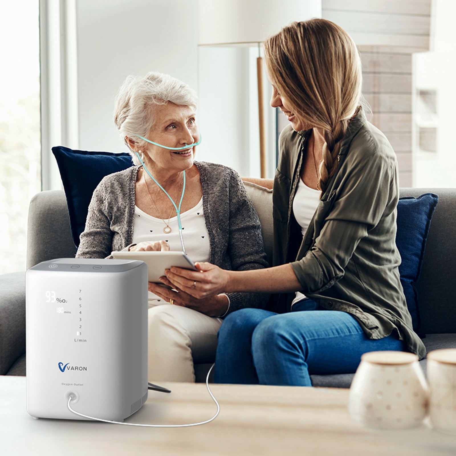Dual Oxygen Therapy Solution | NT-05 Portable + NT-04 Home – TTLIFE ...