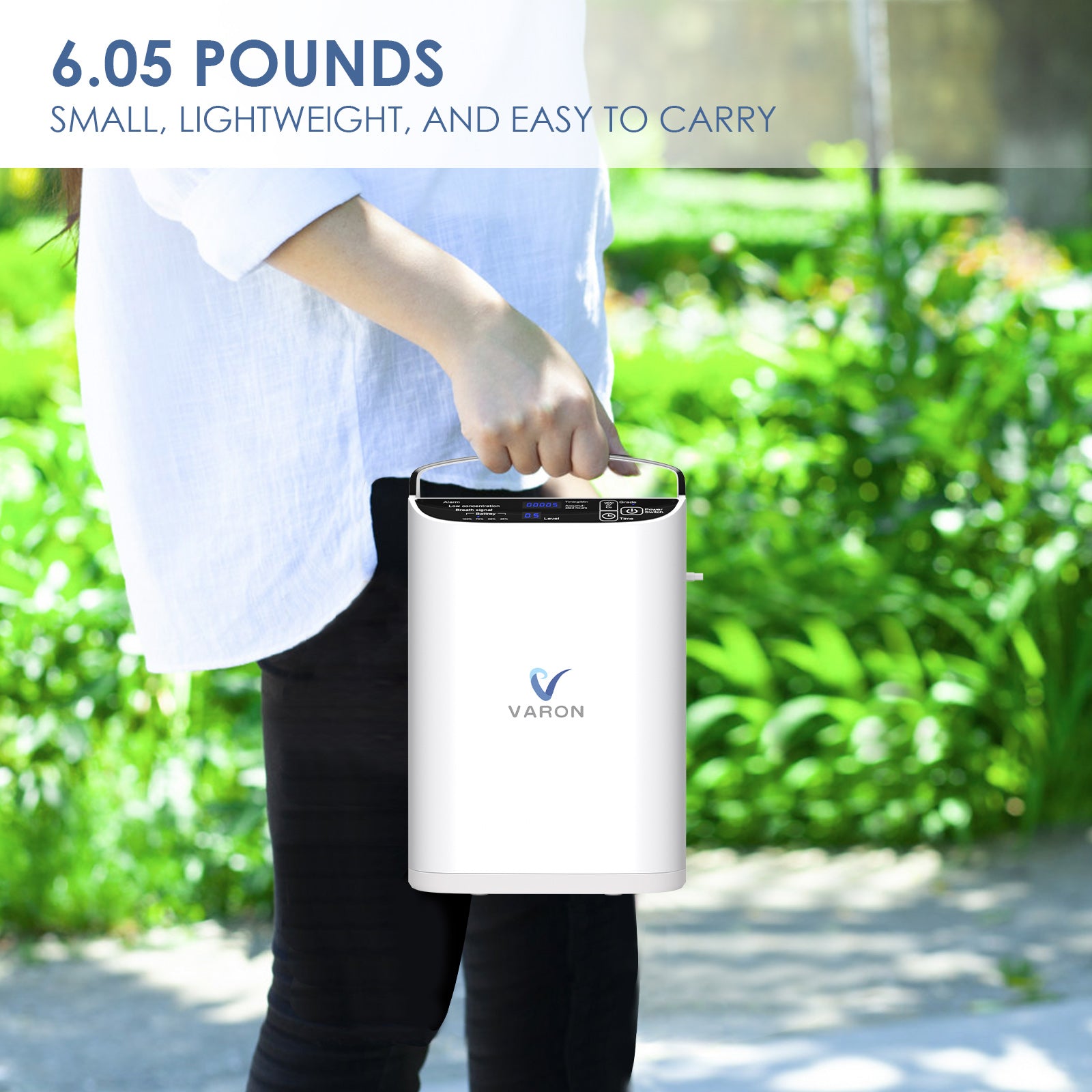 5L/min VARON Portable Oxygen Concentrator NT-01 – TTLIFE OXYGEN ...