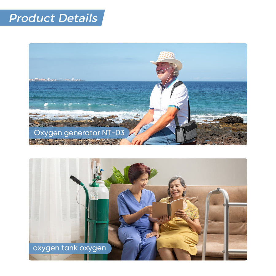 VARON 3L/min Portable Oxygen Concentrator NT-03 – TTLIFE OXYGEN ...