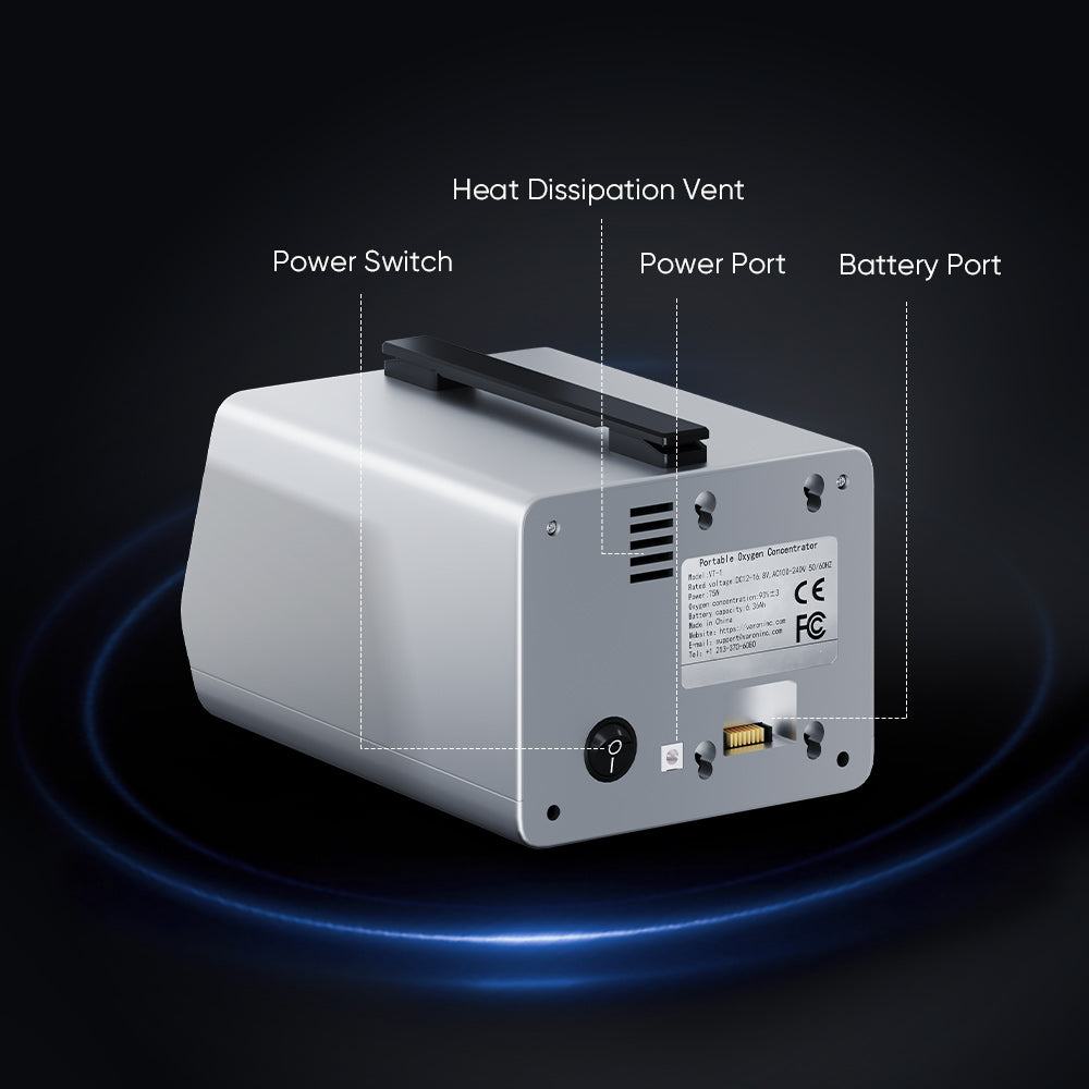 Portable Oxygen Concentrator VT-1 | Varon oxygen concentrator – TTLIFE OXYGEN CONCENTRATOR