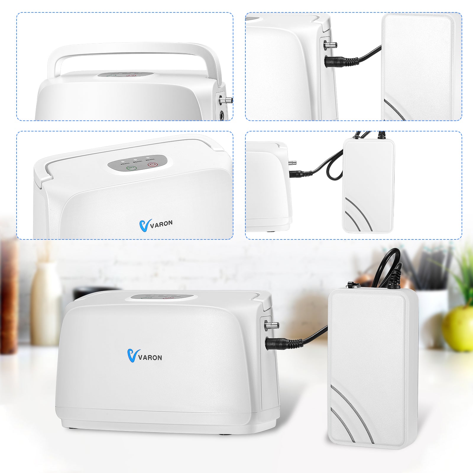 VARON 3L/min Portable Oxygen Concentrator NT-03 – TTLIFE OXYGEN ...
