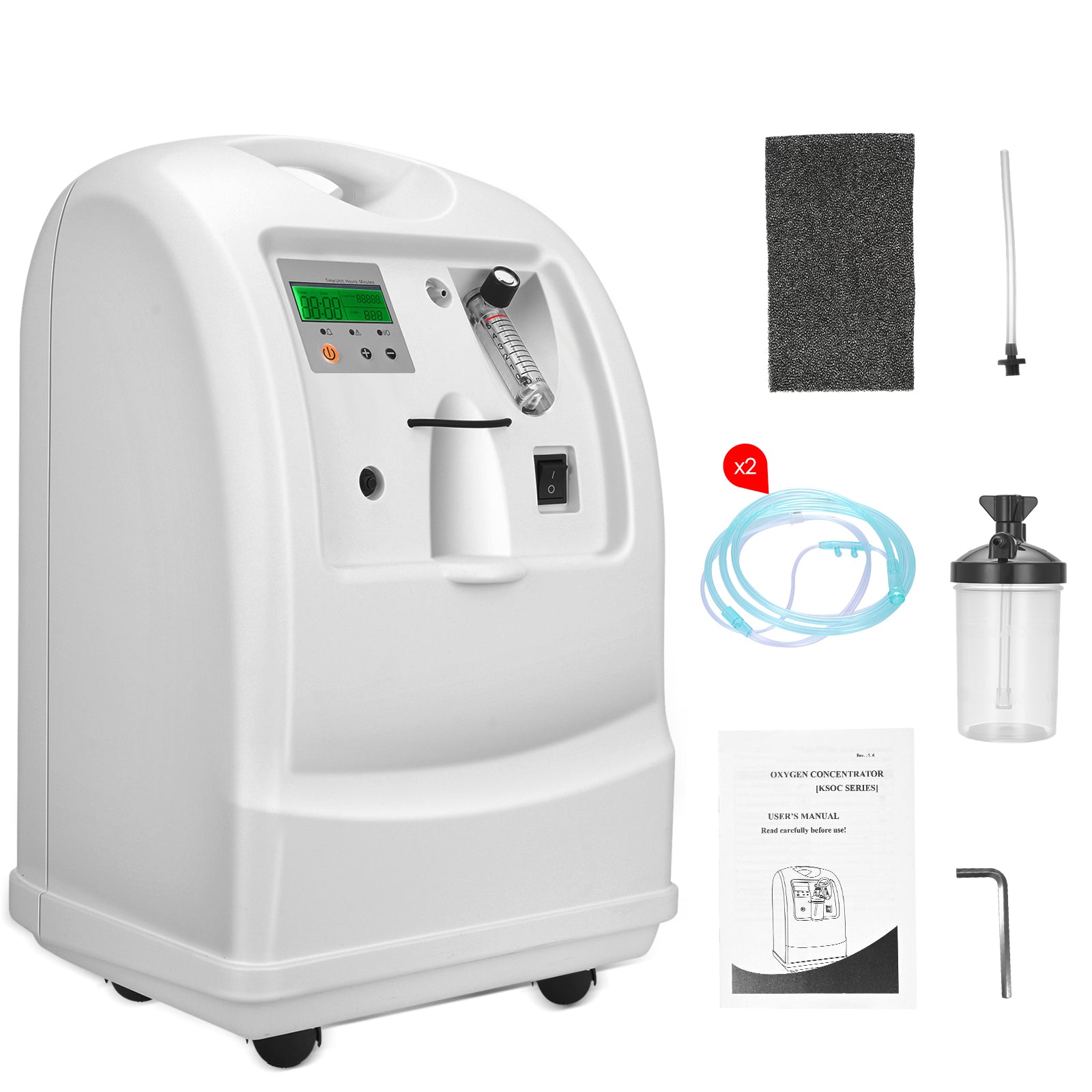 1-5L/min Adjustable Oxygen Concentrator with atomization function KSOC ...